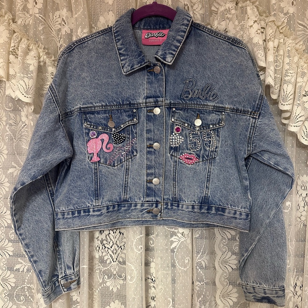 Barbie Jean Jacket By Forever 21 - Gem